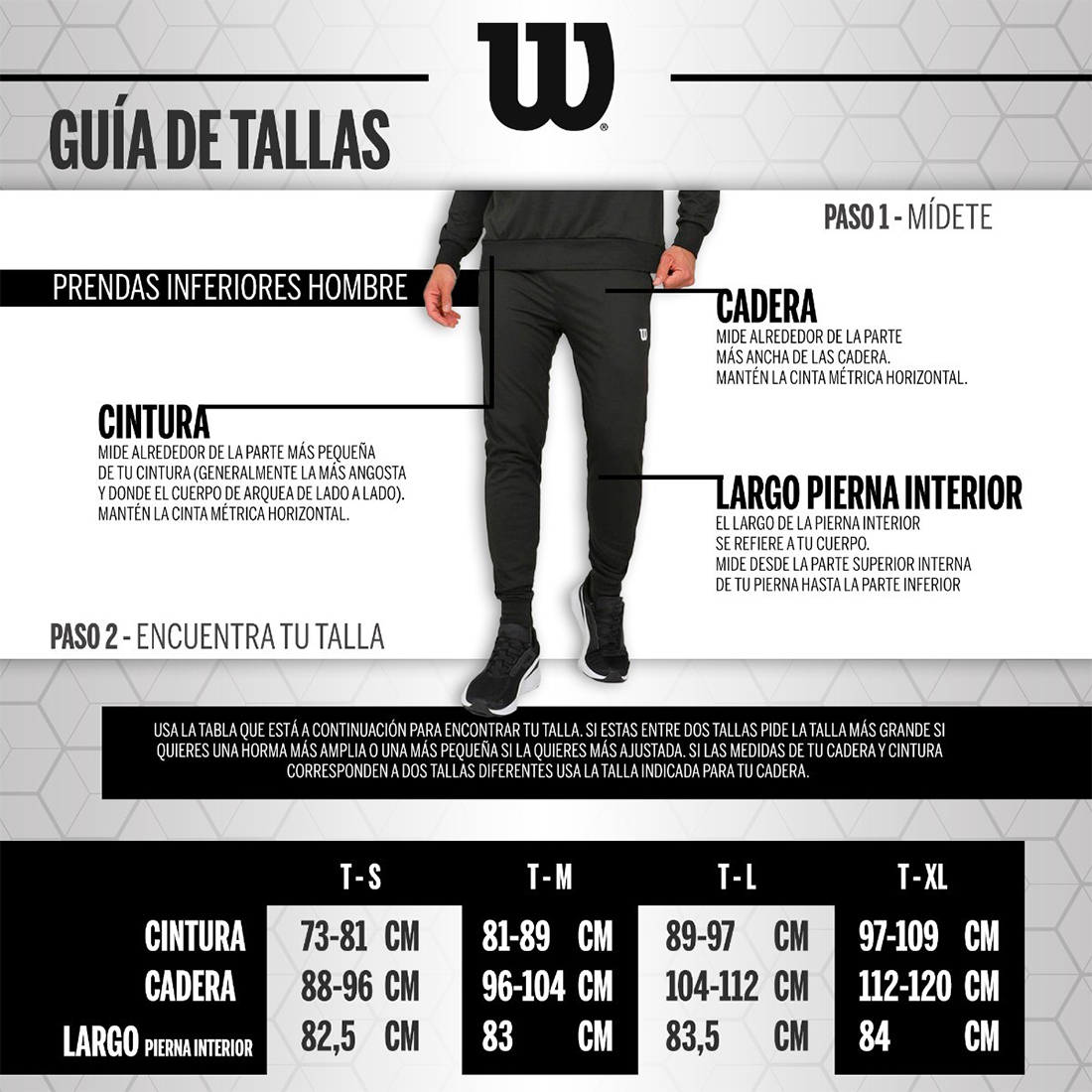 Short Wilson Flex Negro 98242 - Wilson