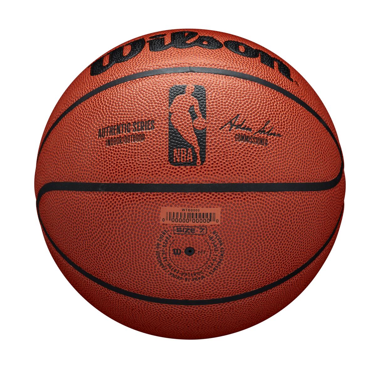 Balon de Basket Wilson NBA Authentic Indoor/outdoor NO.6 - Wilson
