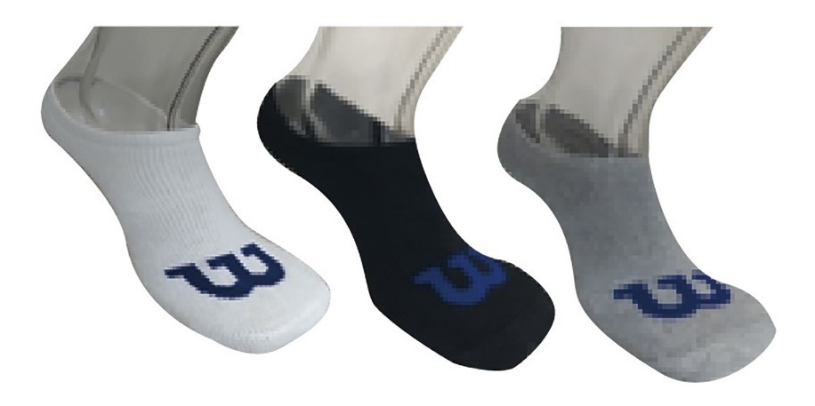 Calcetin de Mujer Wilson No show Talla Única colores surtidos x3 - Wilson