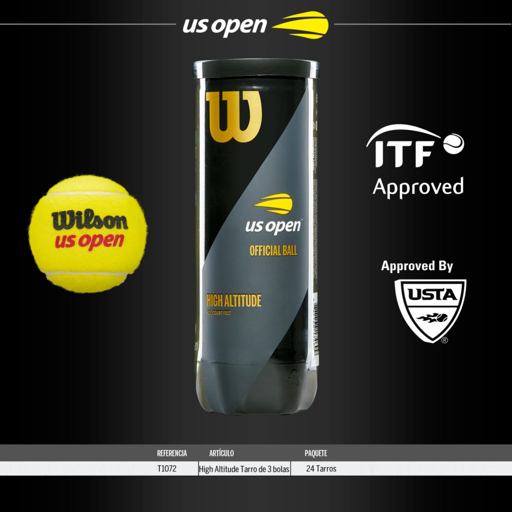 Pelotas de Tenis Wilson Us Open Extra Duty x3 - Wilson