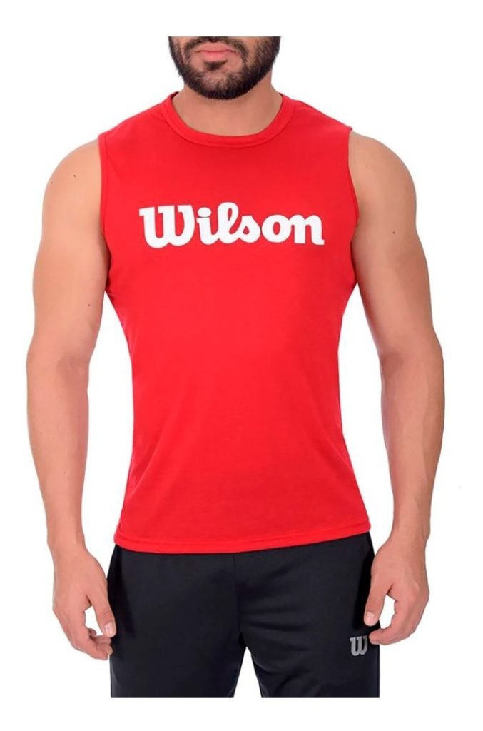 Playera Wilson Polyspun 85916 Rojo - Wilson