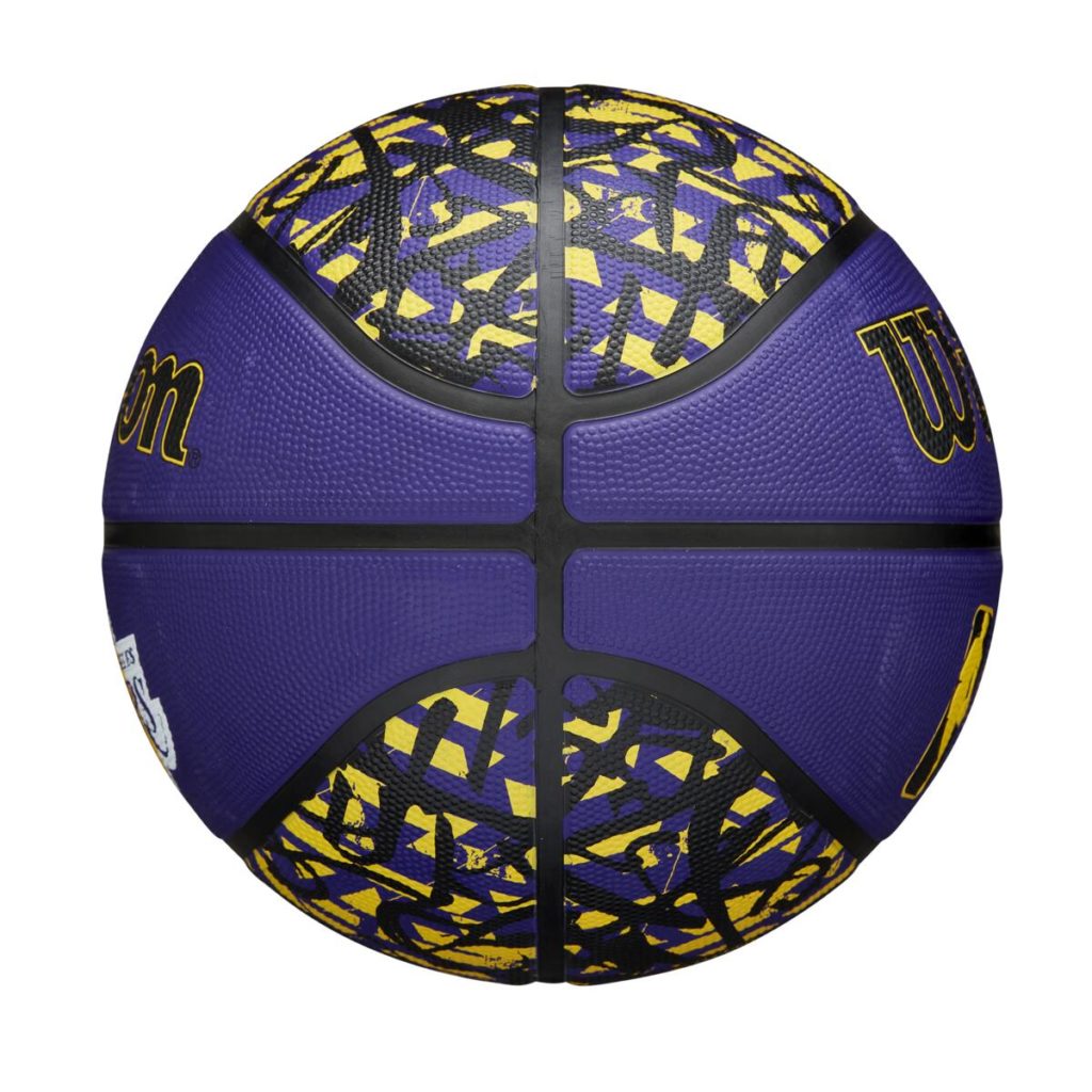 Balón de Basket Wilson NBA Graffiti LA Lakers NO.7 - Wilson